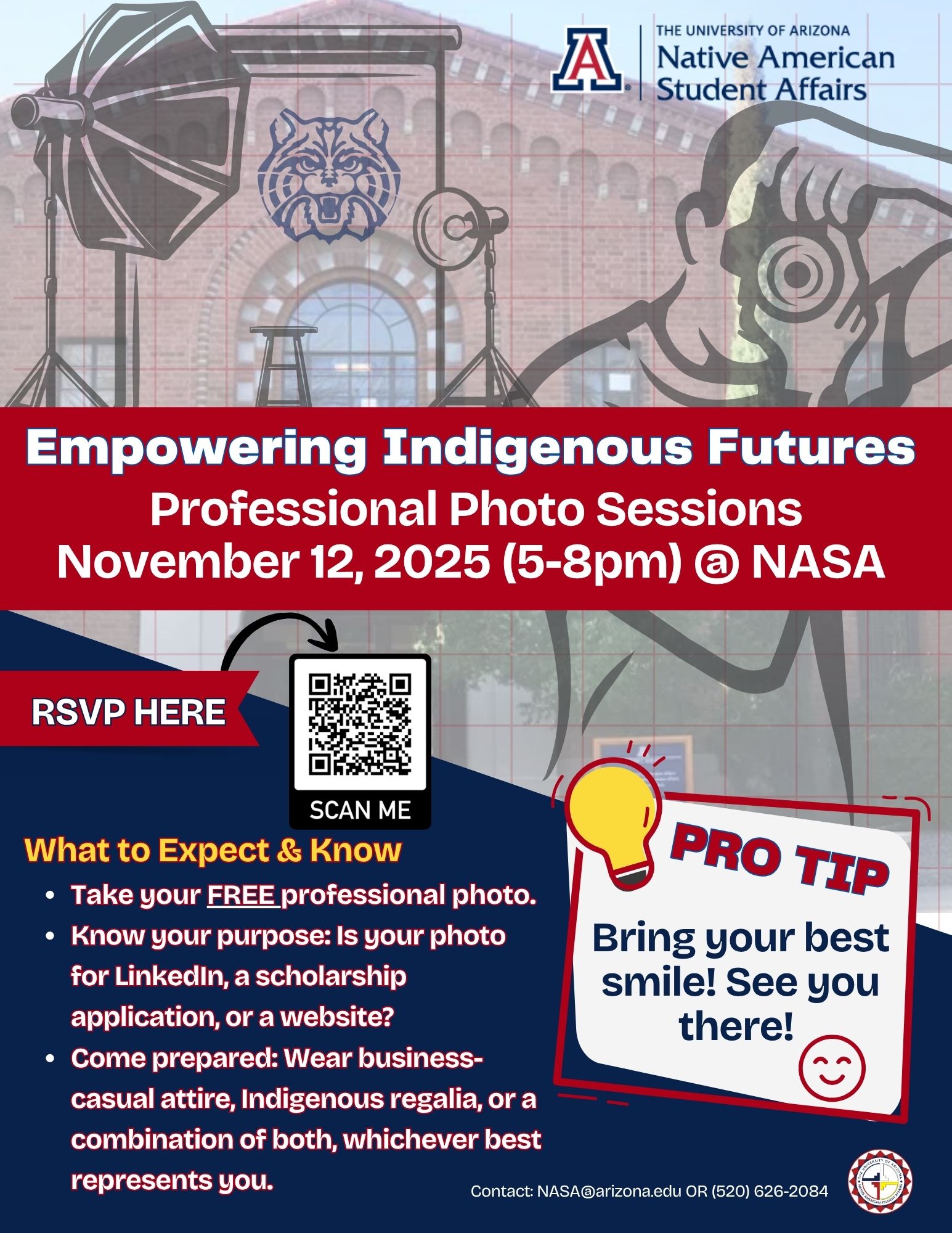 Professional Photo Sessions | Native American Student Affairs